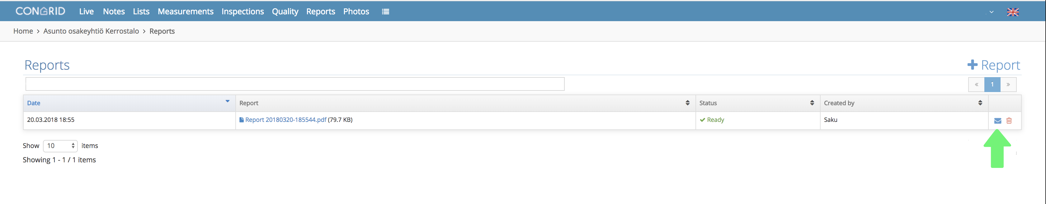 How to Send Reports – Congrid knowledgebase
