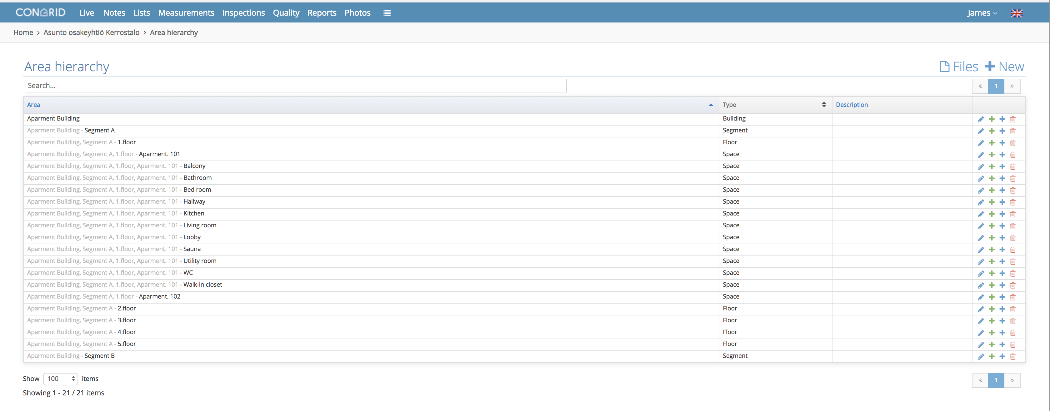 How to Create an Area Hierarchy – Congrid knowledgebase