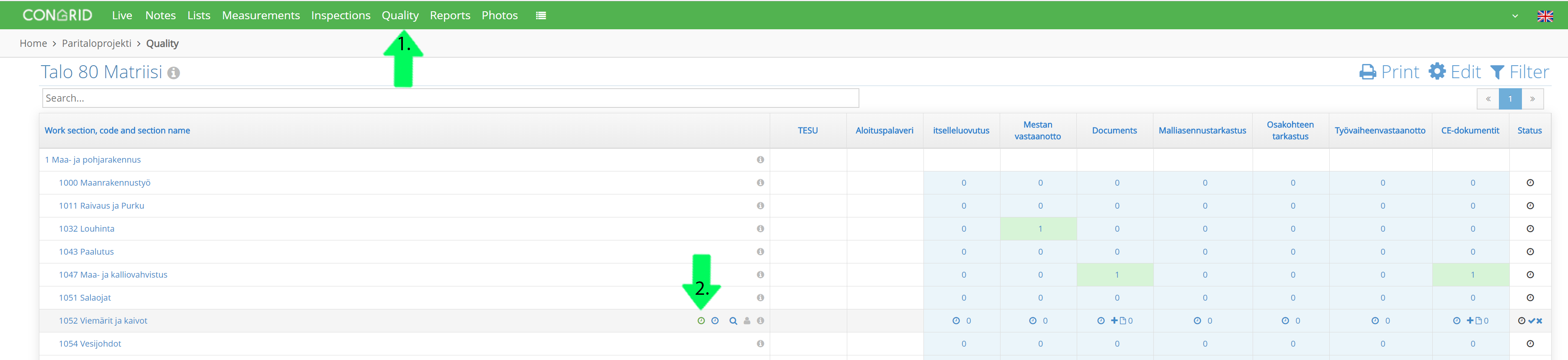 Work Section - Schedule – Congrid knowledgebase