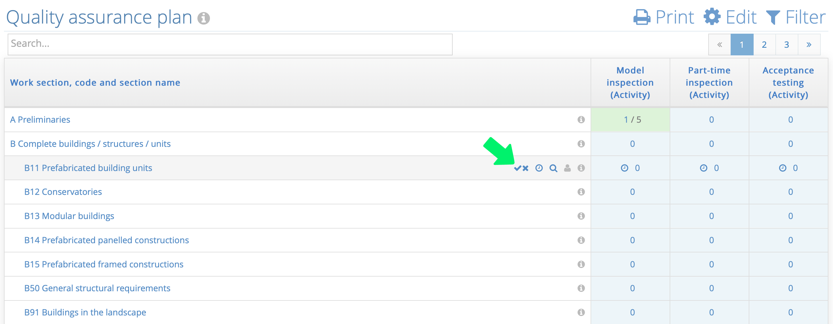 Work section status – Congrid knowledgebase