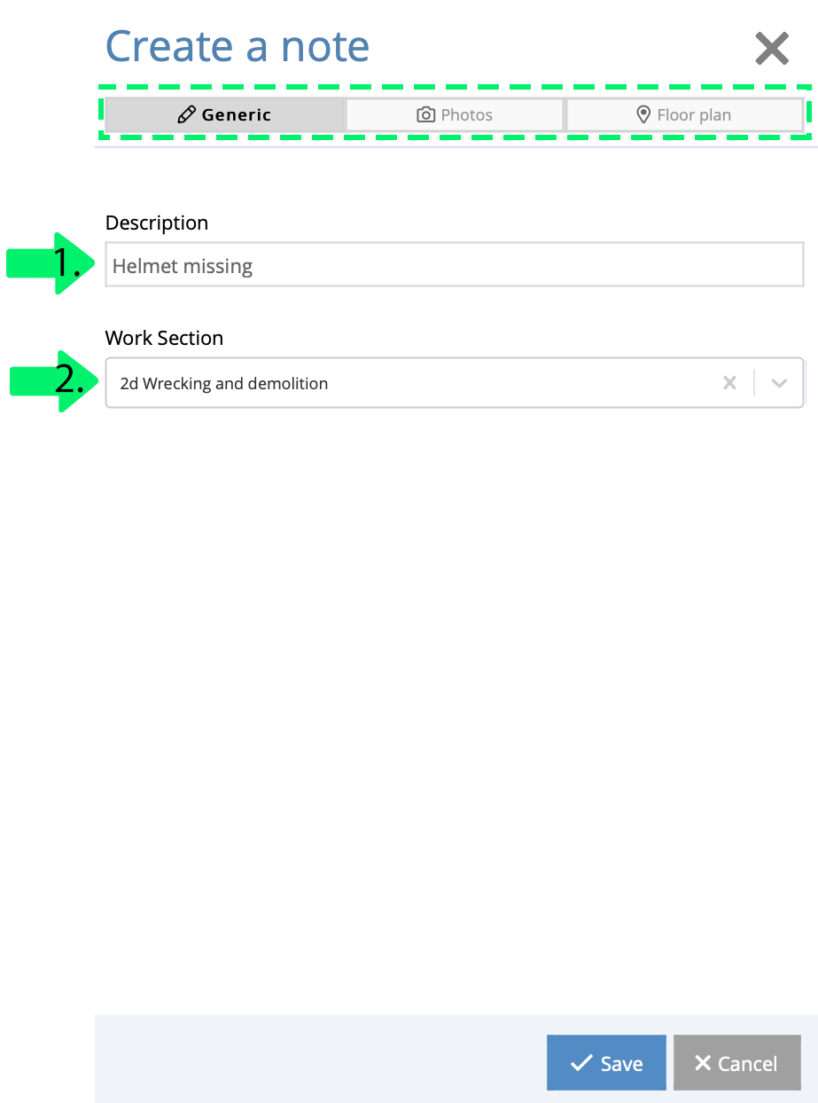 Documenting notes in a site memo through the Live service – Congrid ...